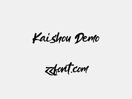 Kaishou Demo - 众字网