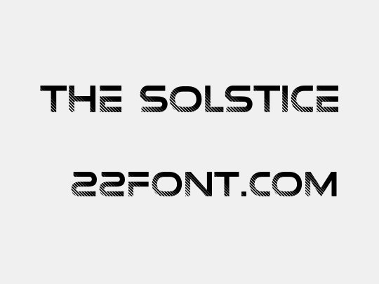 THE SOLSTICE - 众字网