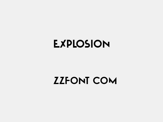 Explosion - 众字网