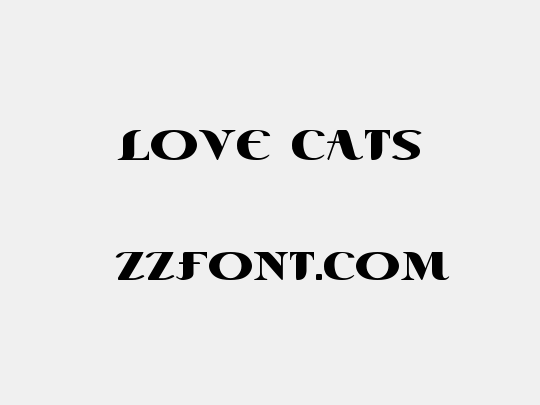 Love Cats - 众字网
