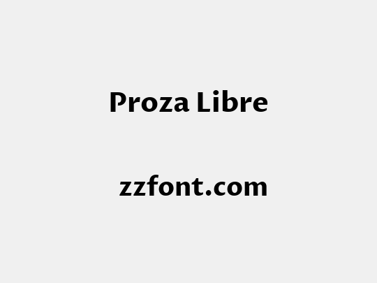 Proza Libre - 众字网