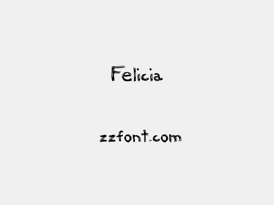 Felicia - 众字网