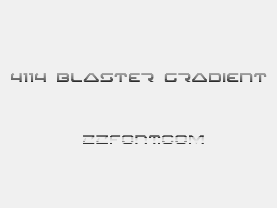 4114 Blaster Gradient - 众字网