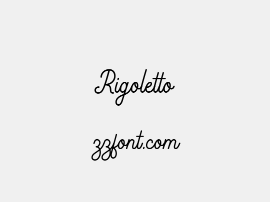 Rigoletto - 众字网