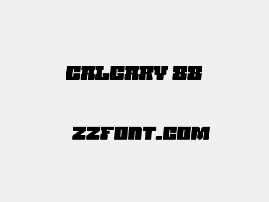 Calgary 88 - 众字网