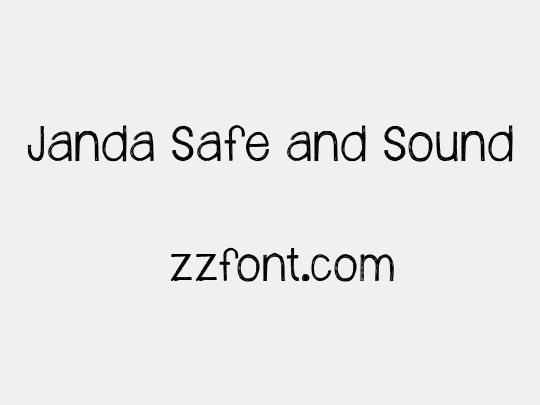 Janda Safe and Sound - 众字网